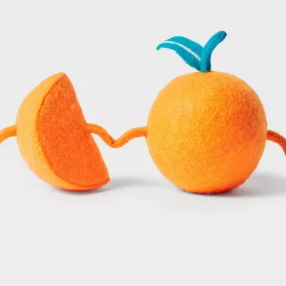 Spritz | Holiday | Felt Duo Figural Decor Oranges Sun Squad ...